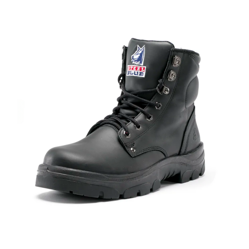 Steel Blue Argyle Lace Up Safety Boot, 312102 – Safety Wear