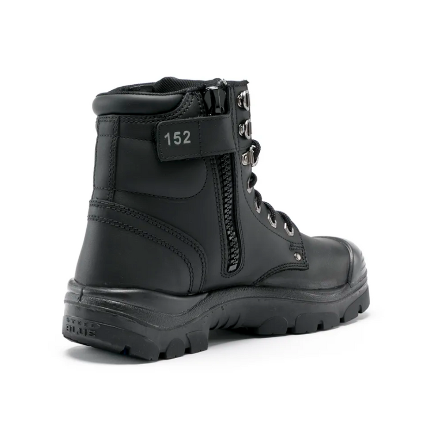 Steel Blue Argyle Zip Side, Bump Cap Safety Boot, 332152 – Safety Wear