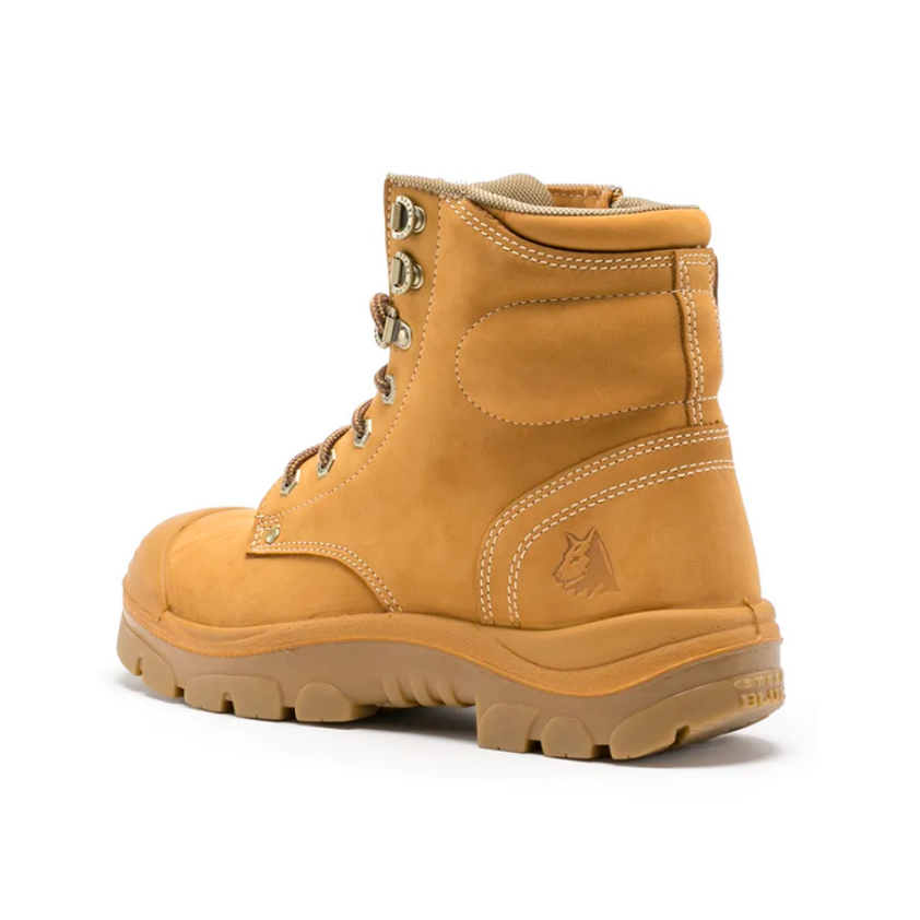 Steel Blue Argyle Zip Side, Bump Cap Safety Boot, 332152 – Safety Wear