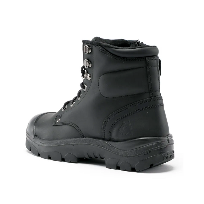 Steel Blue Argyle Zip Side, Bump Cap Safety Boot, 332152 – Safety Wear