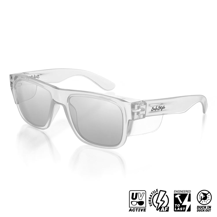 SafeStyle Fusion Hybrid Photochromic Lens Safety Glasses – Safety Wear
