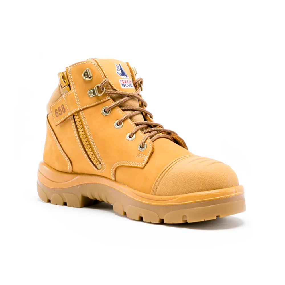 Steel Blue Parkes Zip Side, Scuff Cap Safety Boot, 312658 – Safety Wear